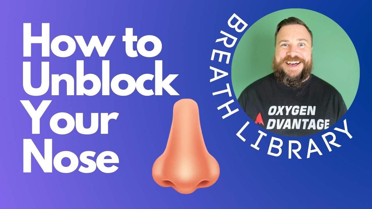 How To Unblock Your Nose - YouTube