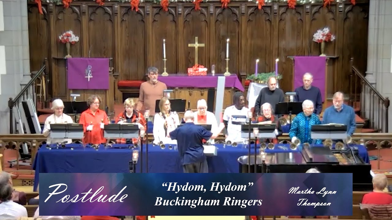 “Hydom, Hydom” Buckingham Ringers FUMC Oneonta, NY (12/10/23) - YouTube
