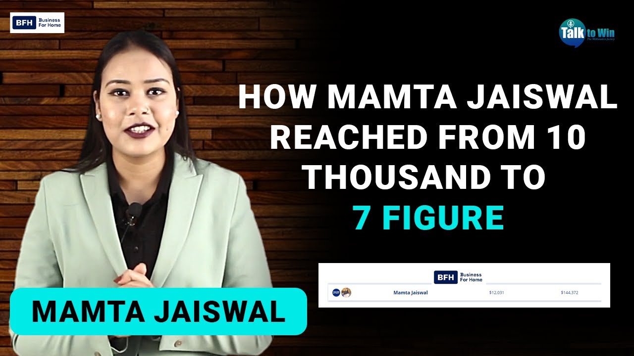 How Mamta Jaiswal reached from 10 Thousand to 7 figure Earner | Mamta ...