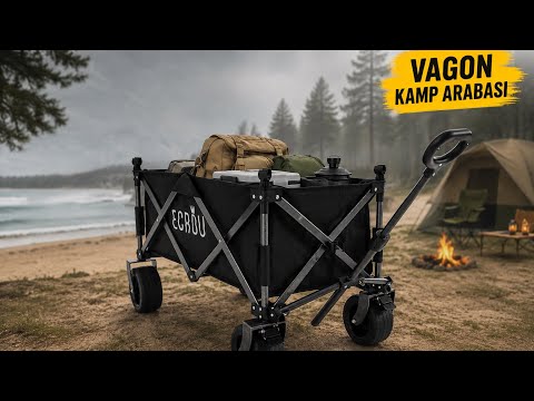 Kamp, Piknik, Alışveriş… Tek Arabayla Hepsi! KATLANIR KAMP ARABADI