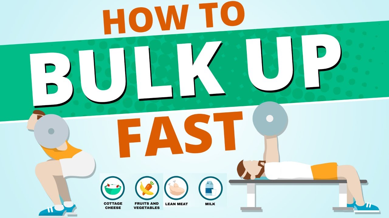 How To Bulk Up Fast! The Secret To Building Muscles Quickly! - YouTube