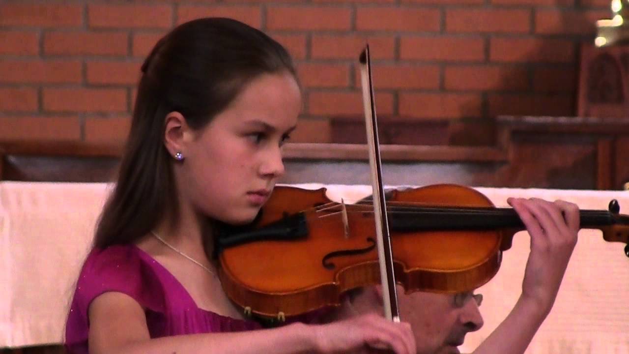 Alexandra Vlasenko - Concertino (G.Bacewicz) - YouTube