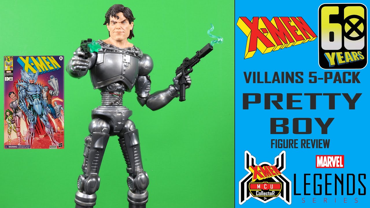 Marvel Legends X-Men Villains PRETTY BOY Reavers 60 Years 5-Pack Figure ...