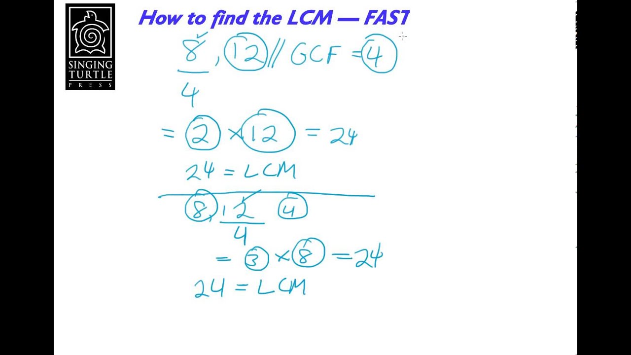 LCM, quick & easy - YouTube