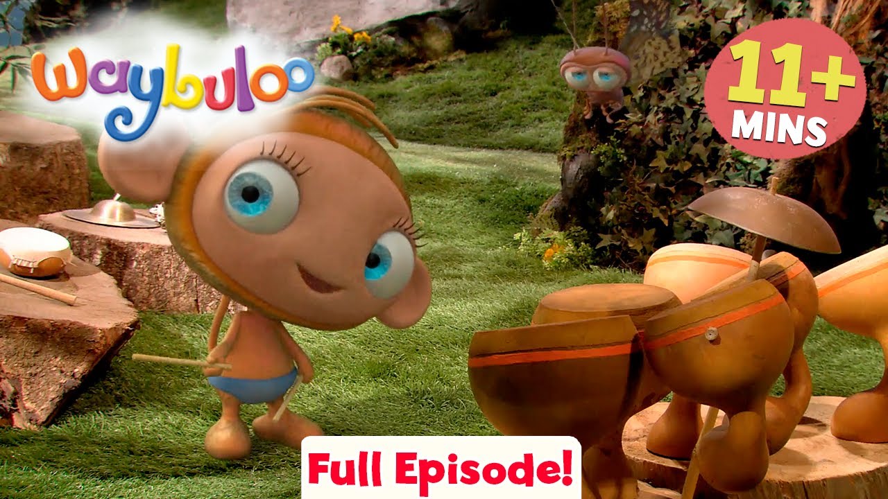 Waybuloo 🧘🌳 Episode 42 - Yojojo's Big Music Day 💥 NEW 11 MINUTE EPISODE ...