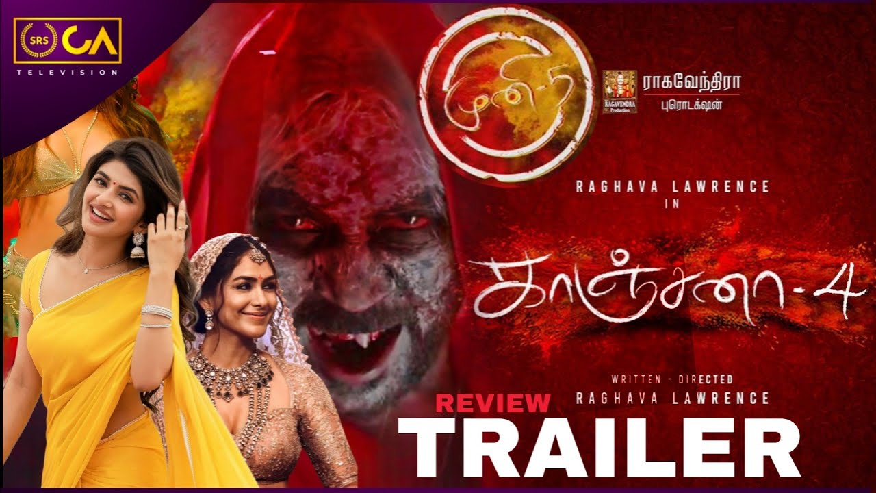 Kanchana 4 Tamil Movie (2025) Release Update | Raghava Lawrence | Sree Leela | Mrunal Thakur ...
