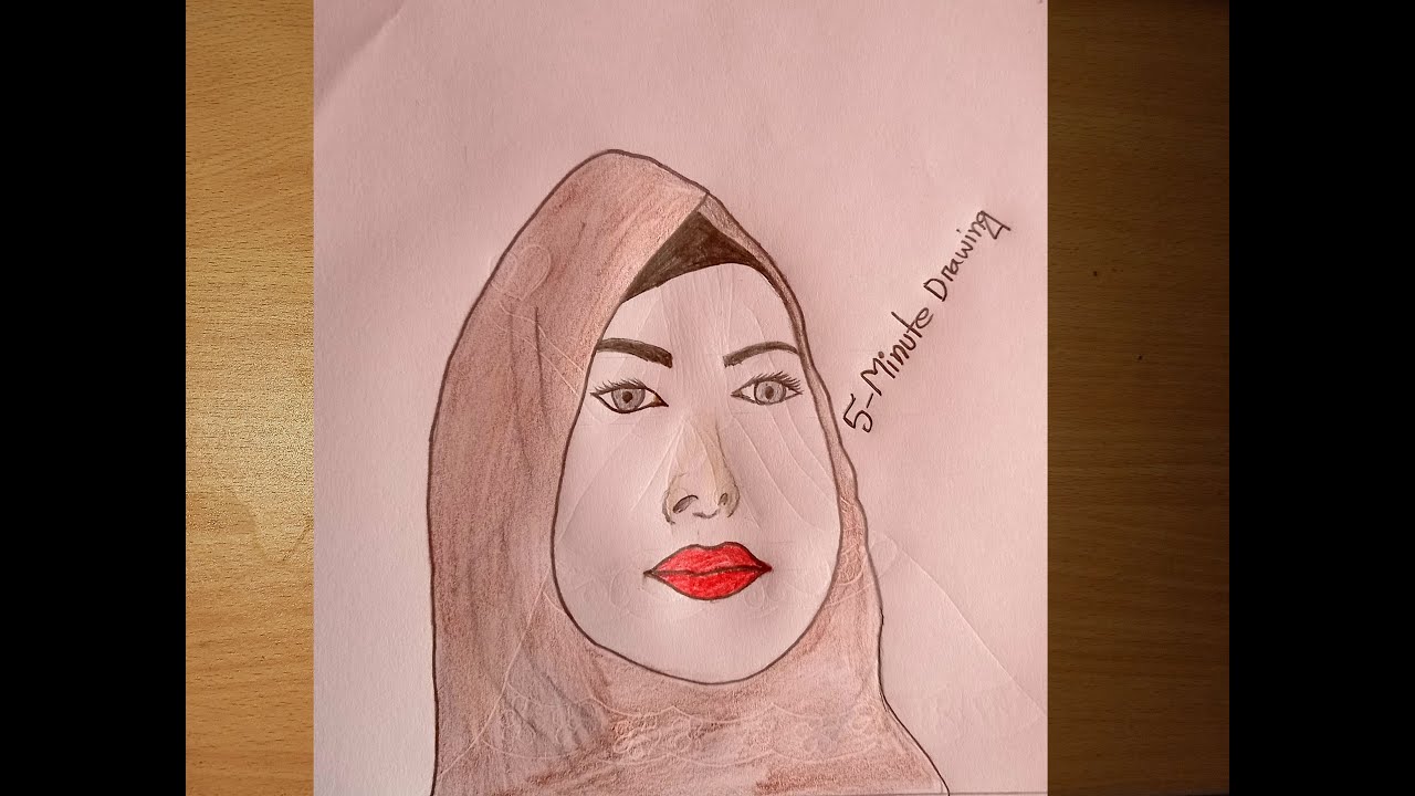 How to draw a girl step by step/Pencil Sketch drawing/kub sundor vaby ...