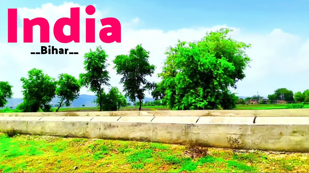 4K Nature Video Full HD | Kaimur, Bihar In India | Village Nature Video ...