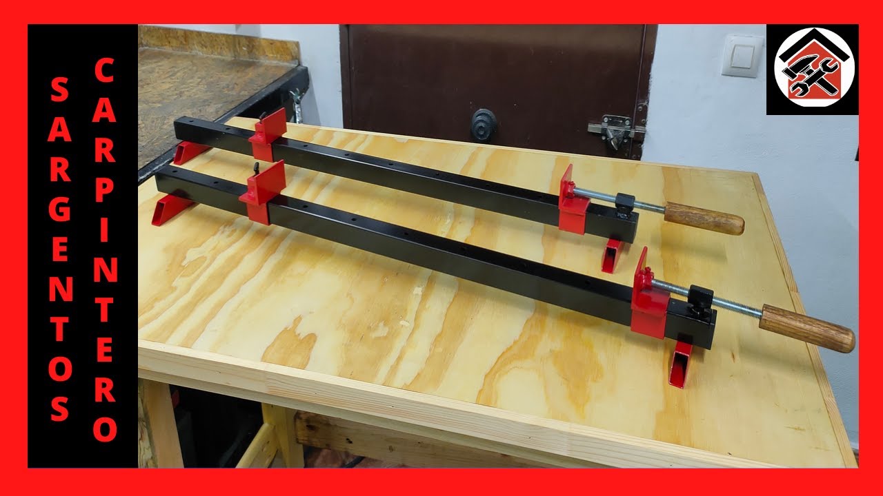 SARGENTOS LARGOS PARA CARPINTERÍA | CON AJUSTE RÁPIDO - YouTube