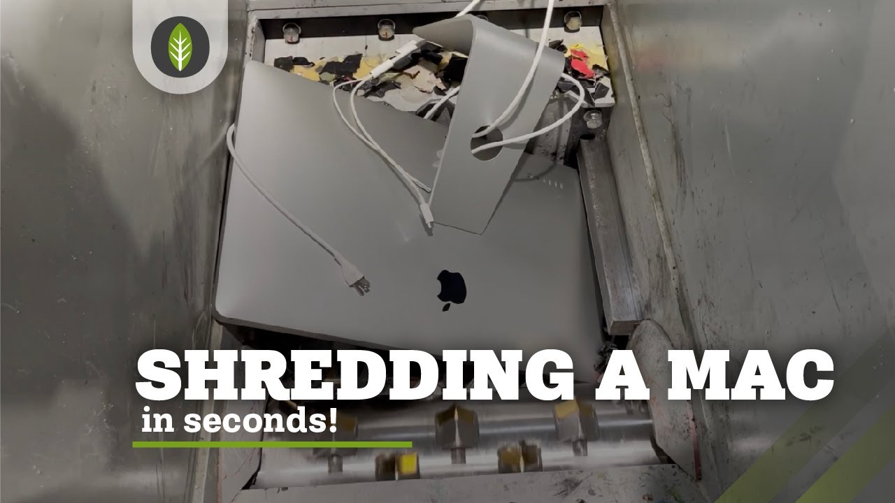 Shredding a Mac in Seconds! - YouTube