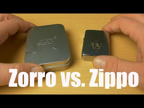 Zorro 912 Lighter! So good it makes Zippo feel cheap!! (2 year update video in the description!!)