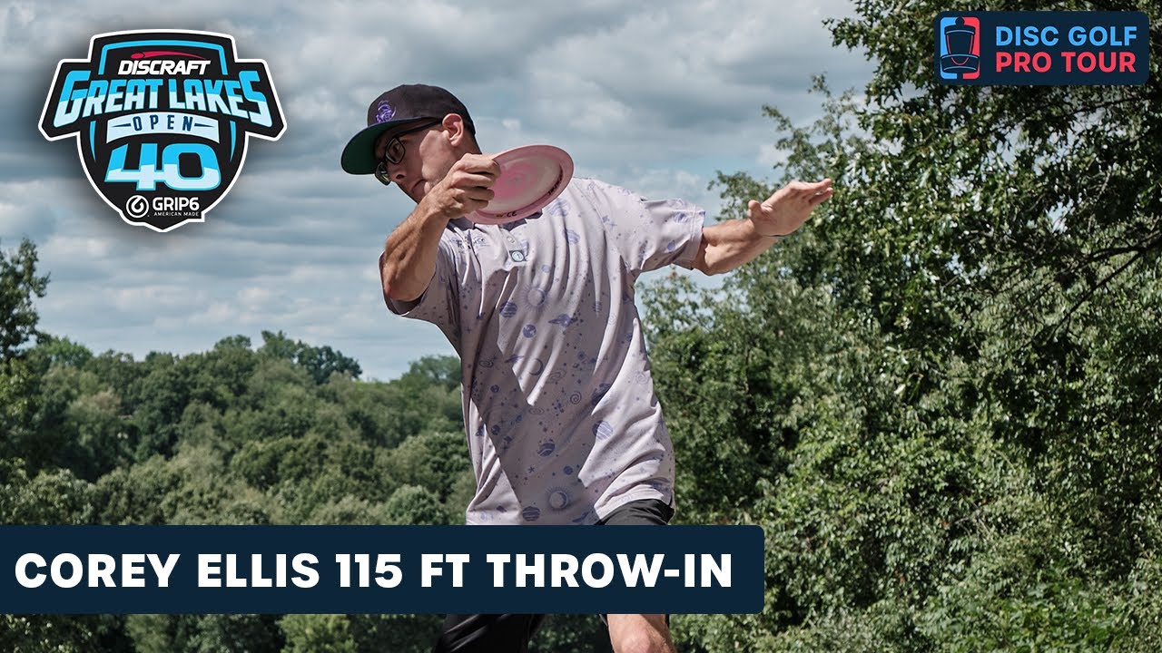 Corey Ellis 115 FT Throw-In for Birdie | Discraft's Great Lakes Open ...