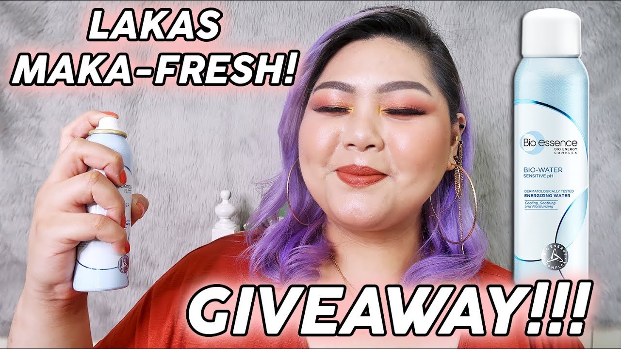 LAKAS MAKA-FRESH! | BIOSCIENCE ENERGIZING WATER SPRAY REVIEW + GIVEAWAY ...