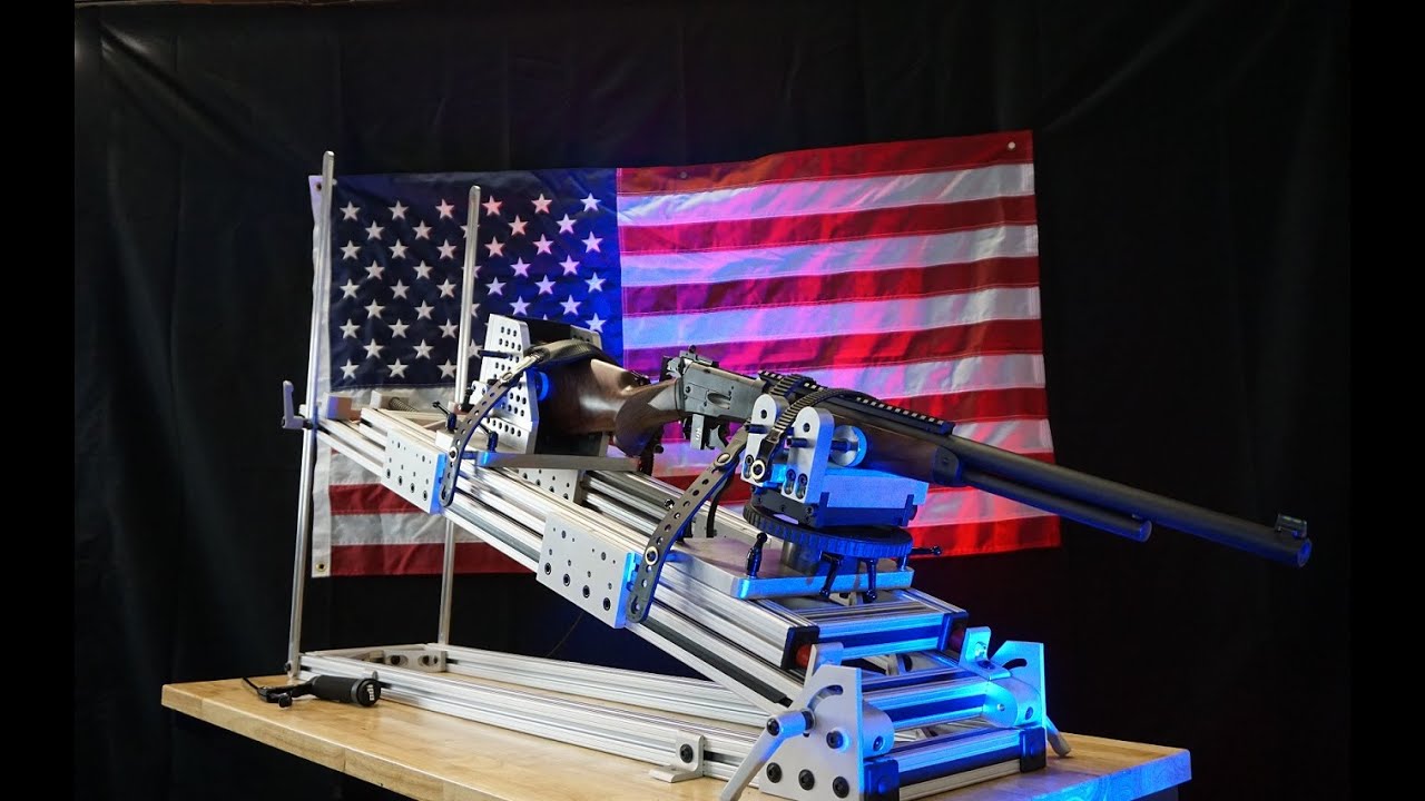 Test Fire Hand Guns or Rifles Ransom Rest Forensic Ballistic Machine ...