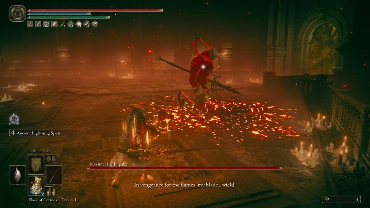 ELDEN RING_Damarcus Holbrook Lets play through BOSS Fight Messmer 0062 ...