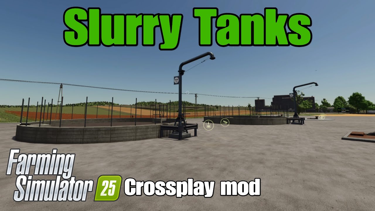 Slurry Tanks / FS25 crossplay mod - YouTube
