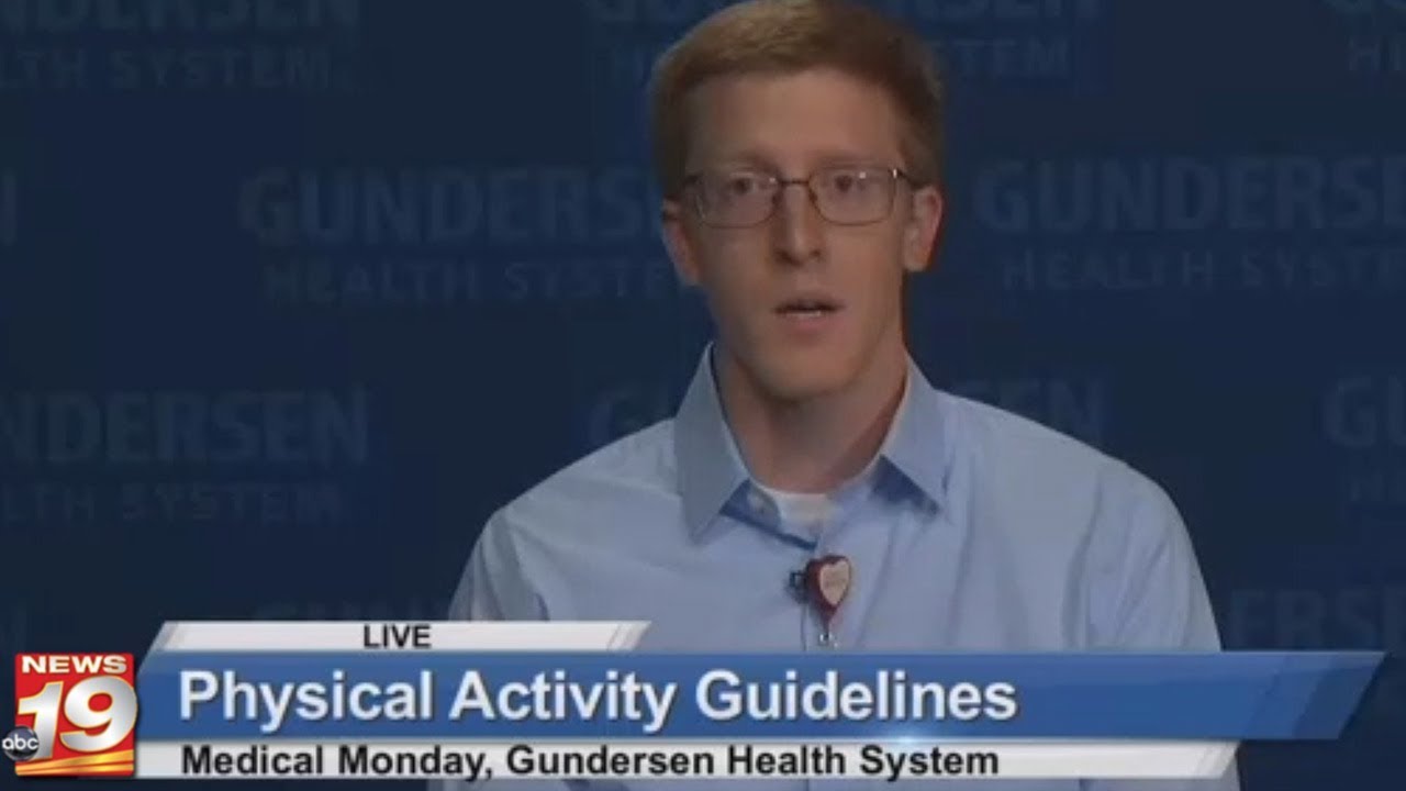 Jacob Hawes, Exercise Physiologist, discusses physical activity ...