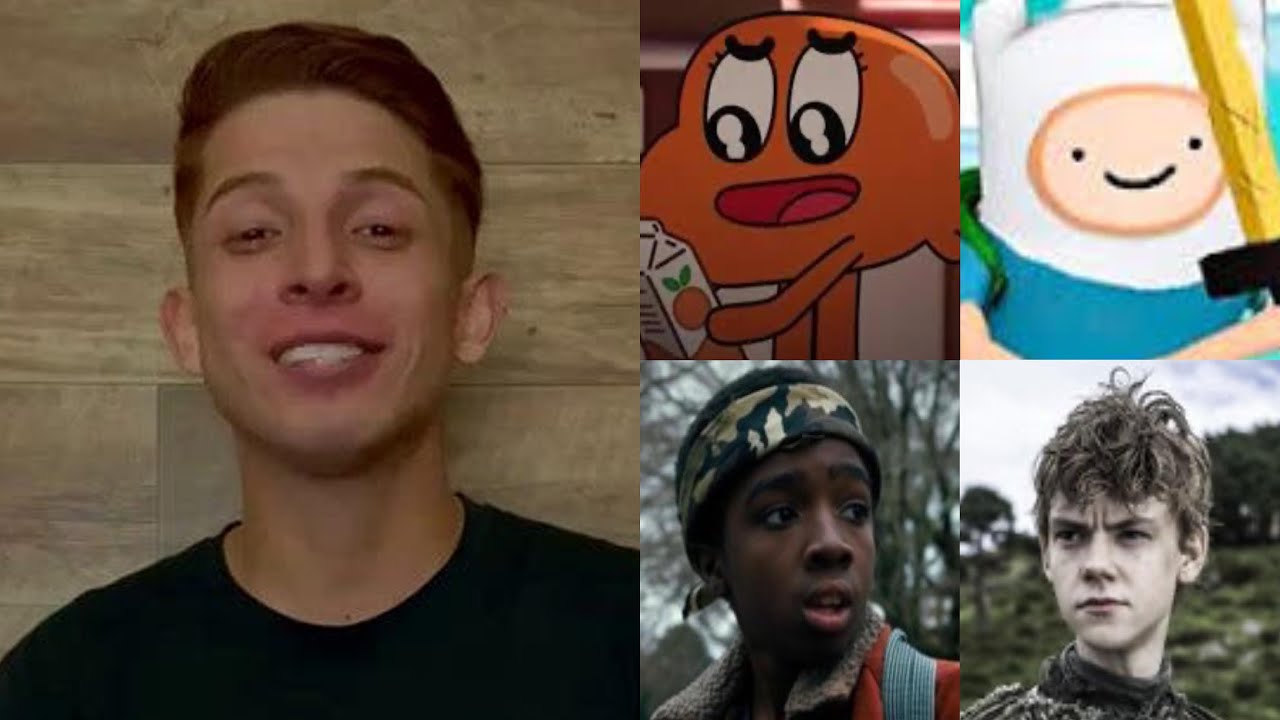 Personajes doblados por Gerardo Mendoza (voz de Darwin Watterson ...