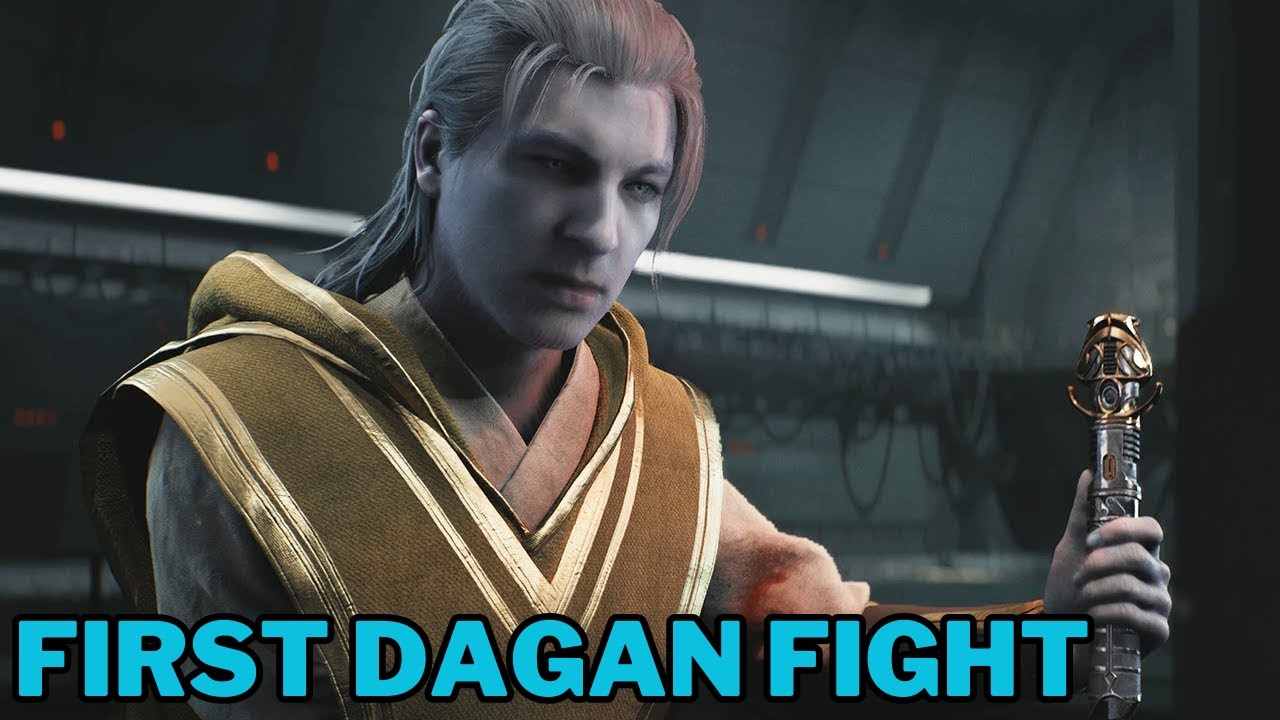 Star Wars Jedi Survivor: First Dagan Fight - YouTube