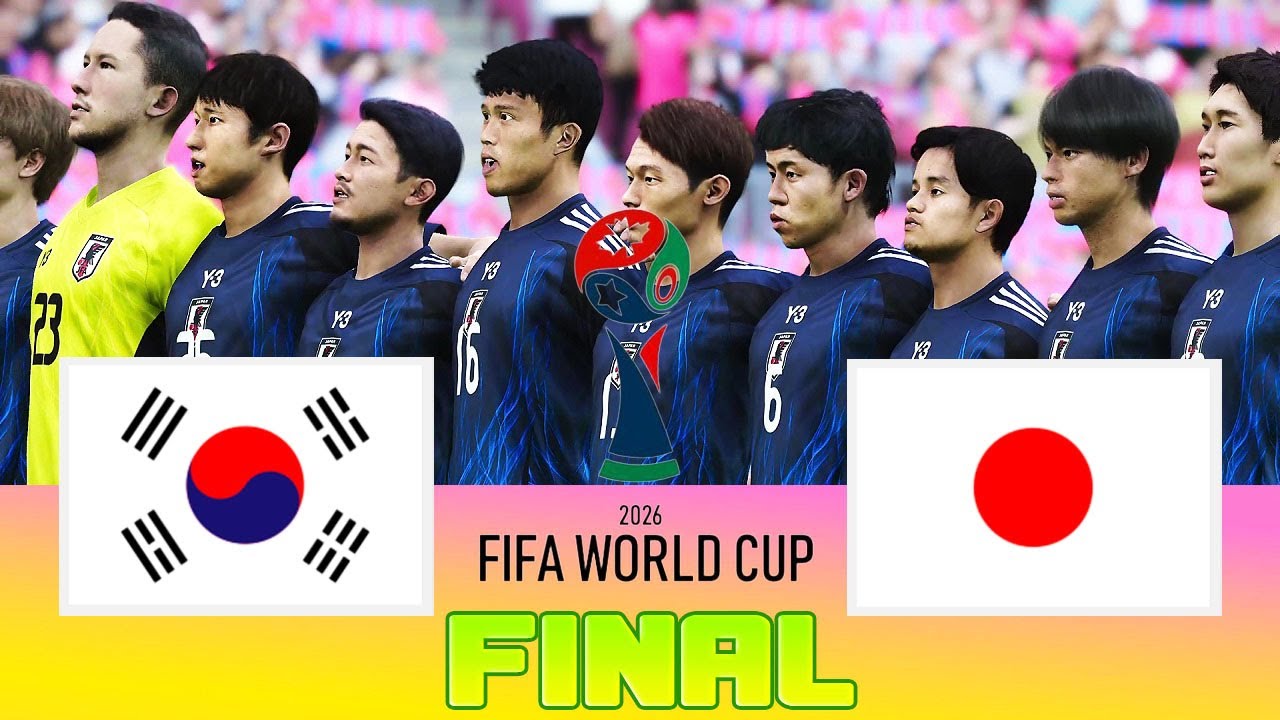 SOUTH KOREA vs JAPAN - Final FIFA World Cup 2026 | Full Match All Goals ...