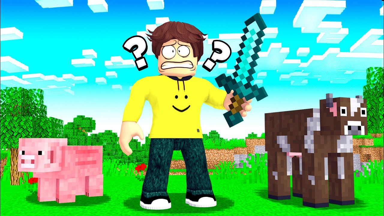 Minecraft In Roblox! - YouTube