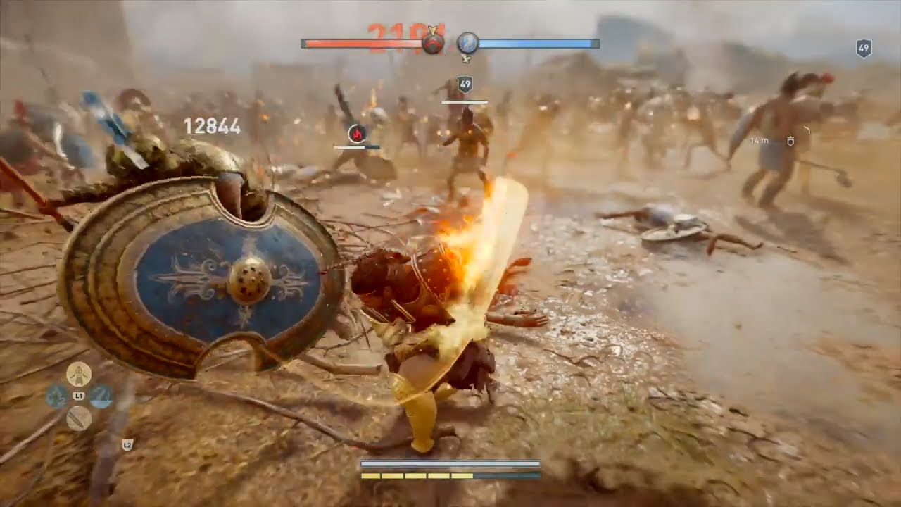 AC Odyssey - First Blade DLC - (Conquest Battle) - YouTube