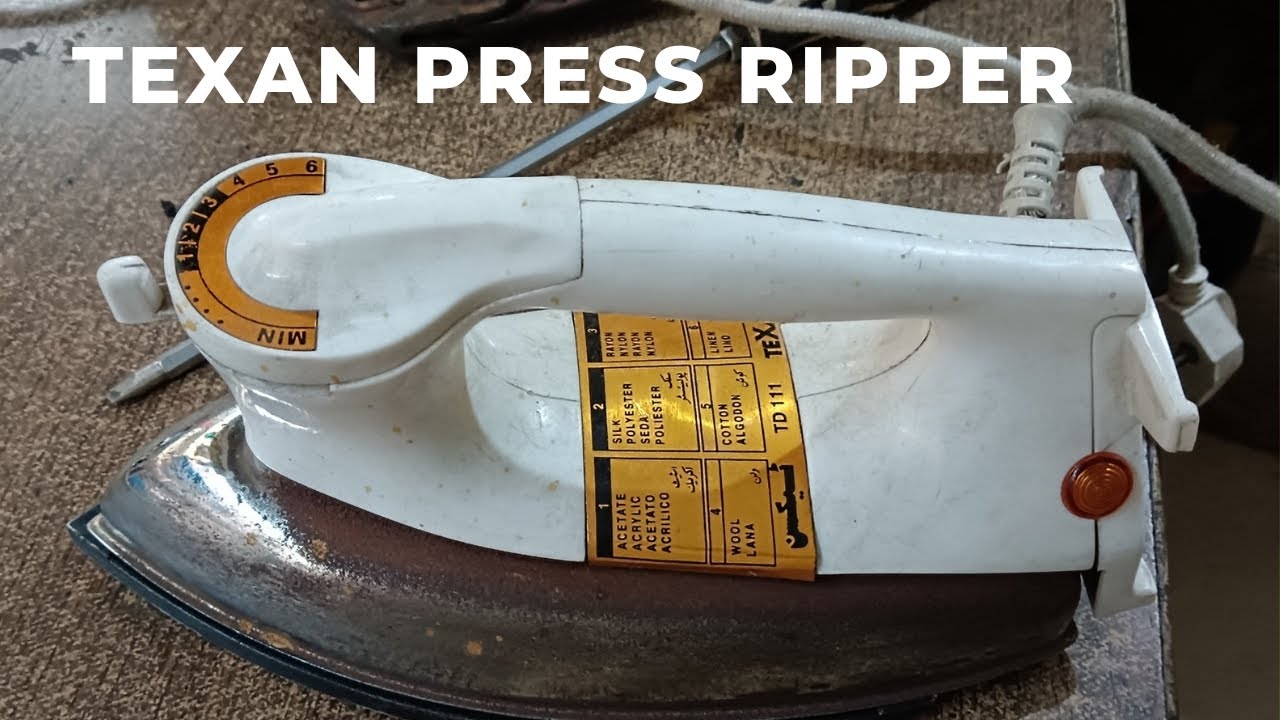 TEXAN PRESS Ripper - YouTube