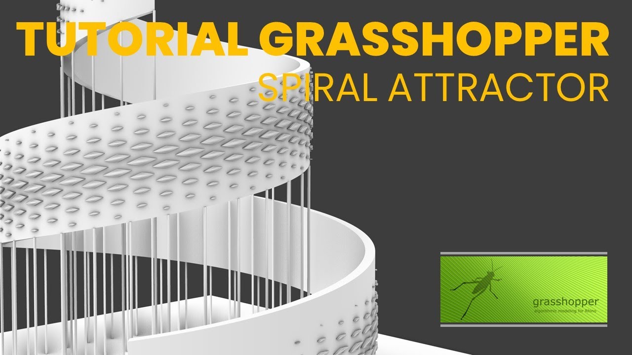 Tutorial Grasshopper - Atraktor spiral - YouTube