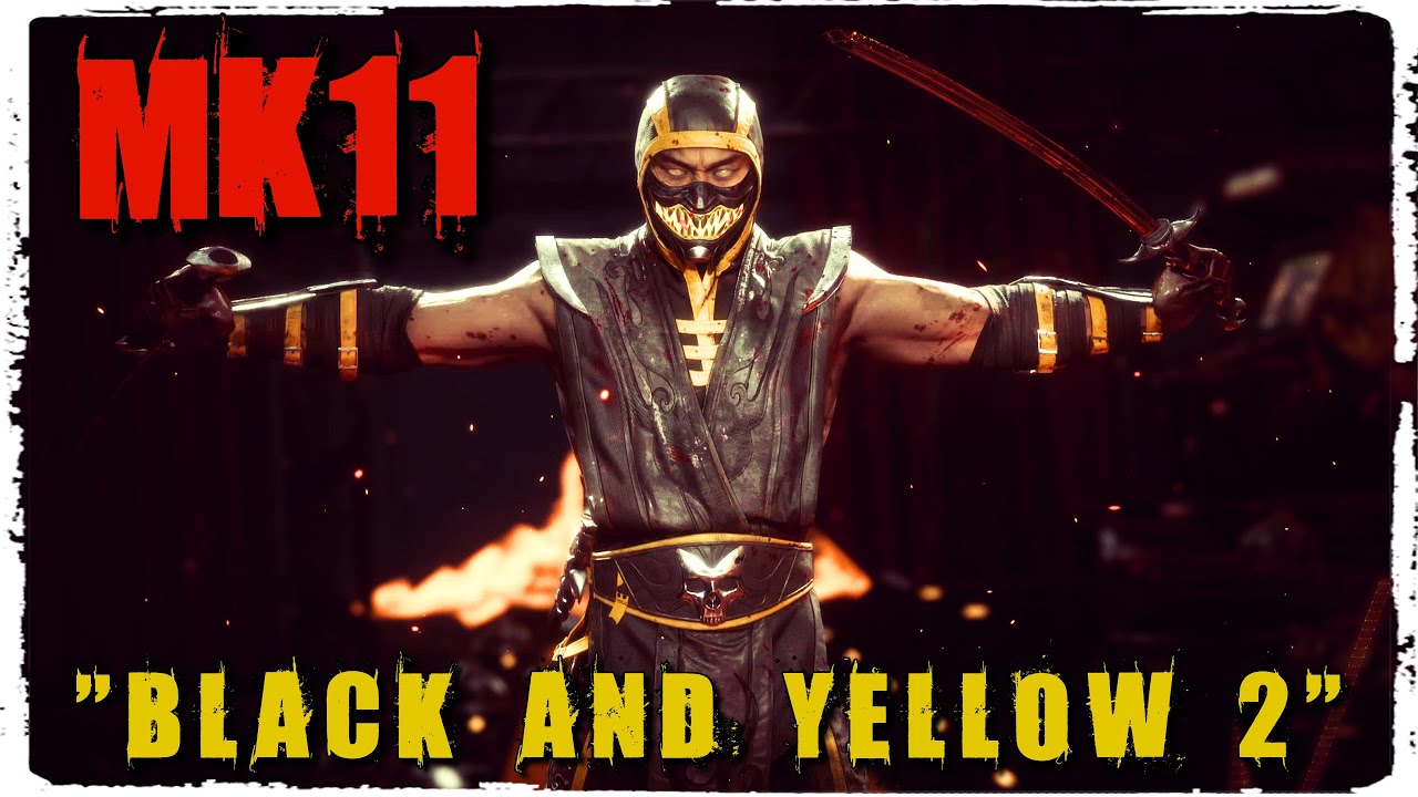 Mortal Kombat 11 "Black & Yellow 2" ft. Wiz Khalifa (4K) Scorpion ...
