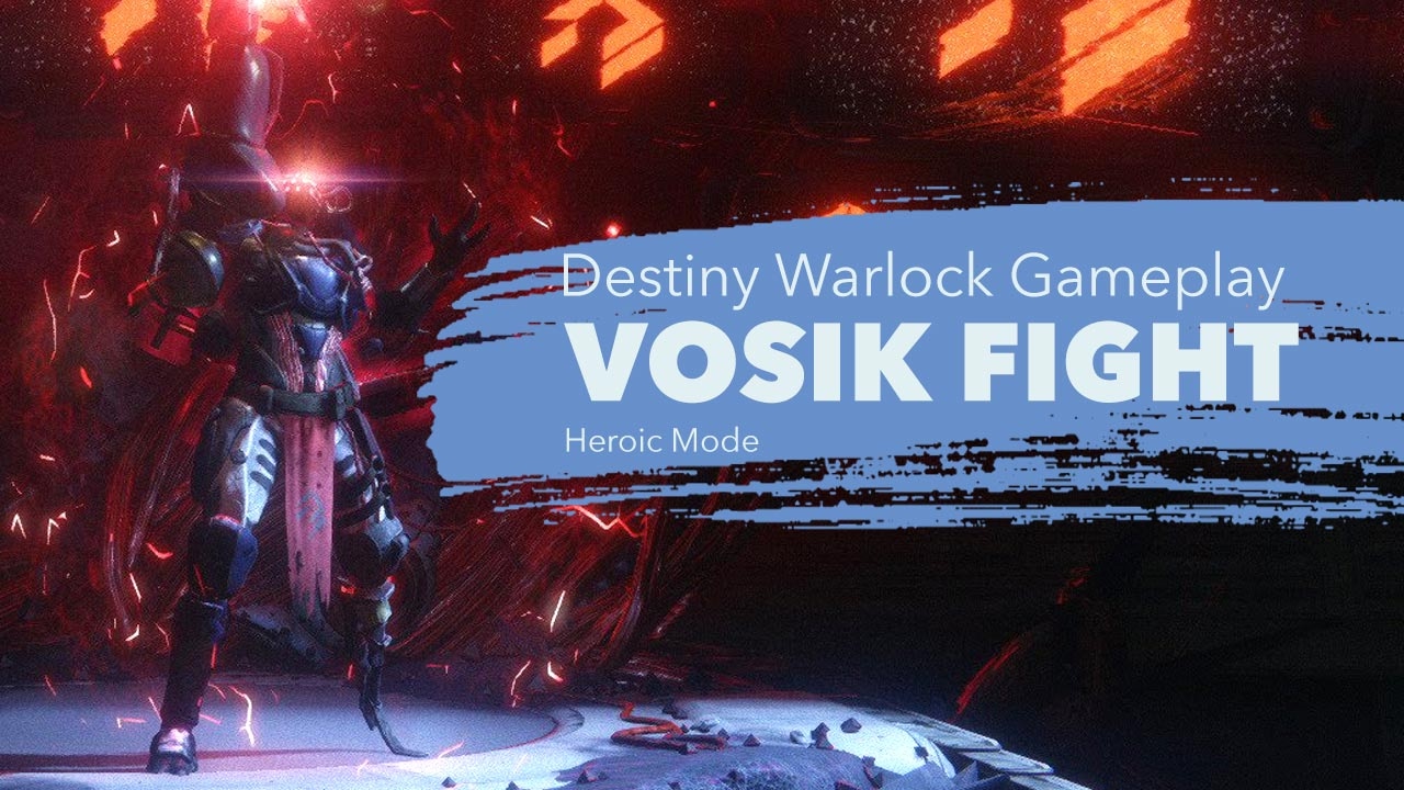 Destiny Rise of Iron - Wrath of The Machine Heroic: Vosik Boss Fight ...