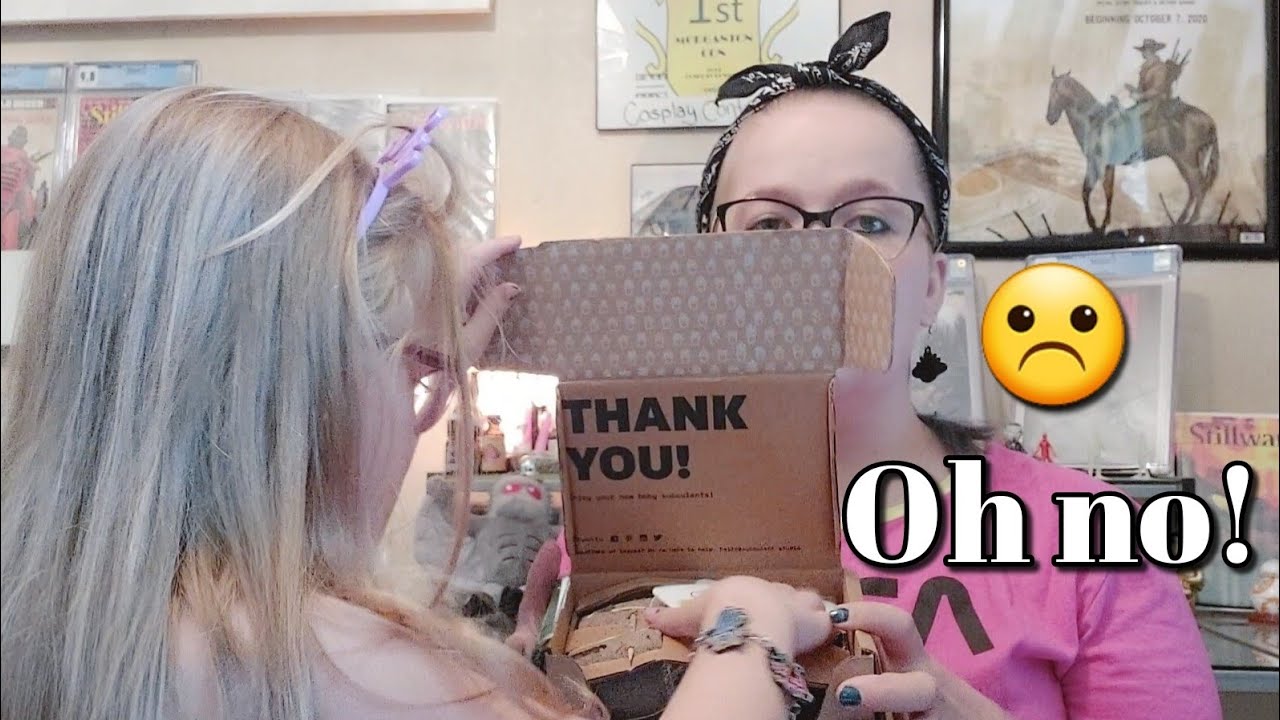 Succulent Studios Unboxing with Athena! (June 2021) (Dead plant) - YouTube