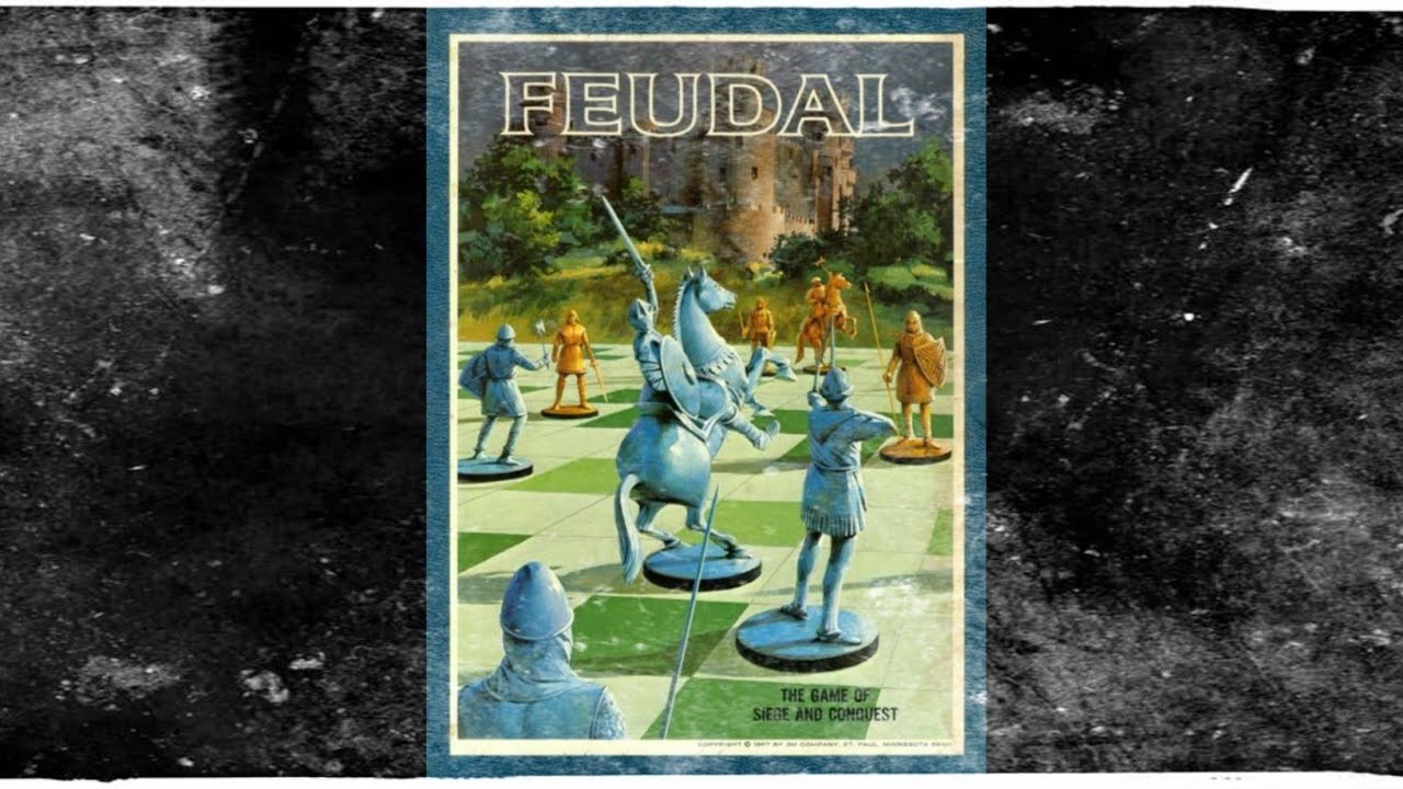 Ep 305: Feudal Board Game Review (3m Bookshelf 1969) + How To Play ...