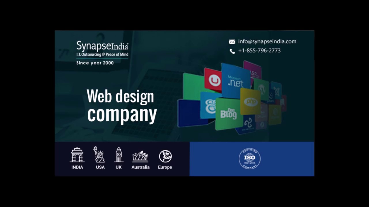 Web Design Company - SynapseIndia - YouTube