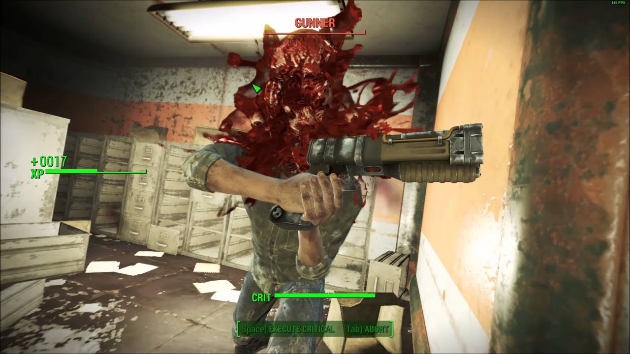 Fallout 4 - PC Gameplay - V.A.T.S. Headshots - YouTube