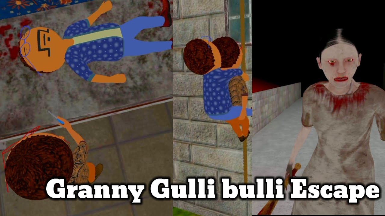 Granny Gulli bulli Horror Game. || Gulli bulli Rope Escape|| - YouTube