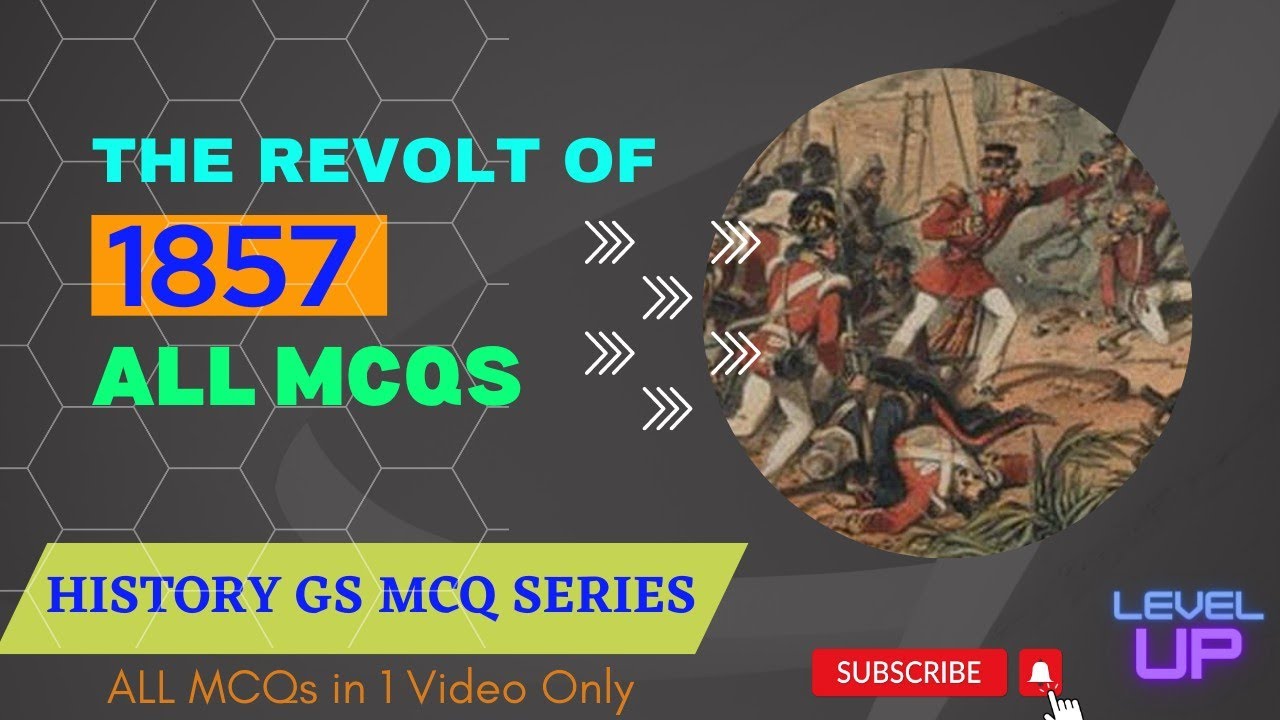 Revolt of 1857 || All in one MCQs video || By Kalinga Learning Hub ...