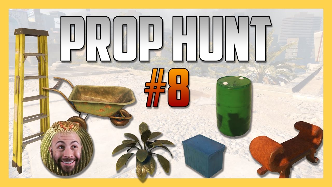 Prop Hunt in Black Ops 3 #8 (Call of Duty Mod Tools Minigames Gameplay ...