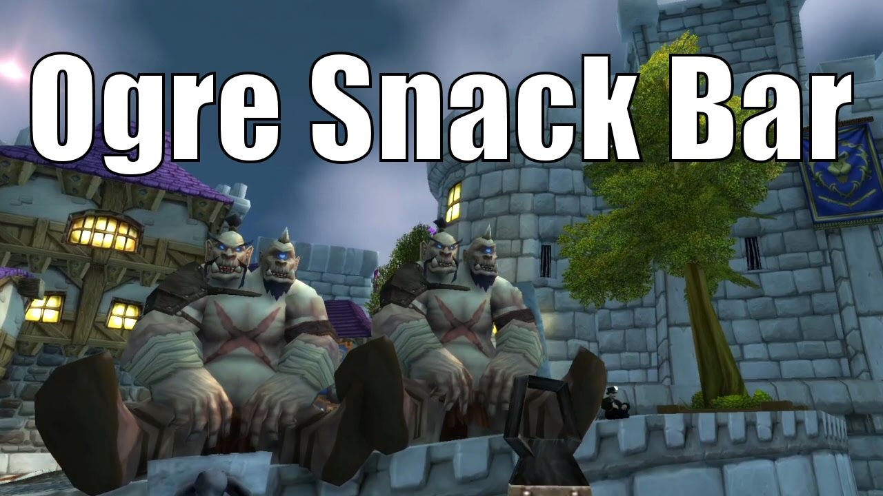Ogre Snack Bar Trip to Stormwind - WoW RP: On Vacation on Moon Guard ...