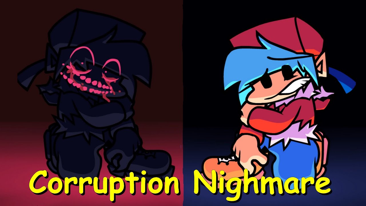 Friday Night Funkin': Corruption Nighmare Full Week [FNF Mod/HARD ...
