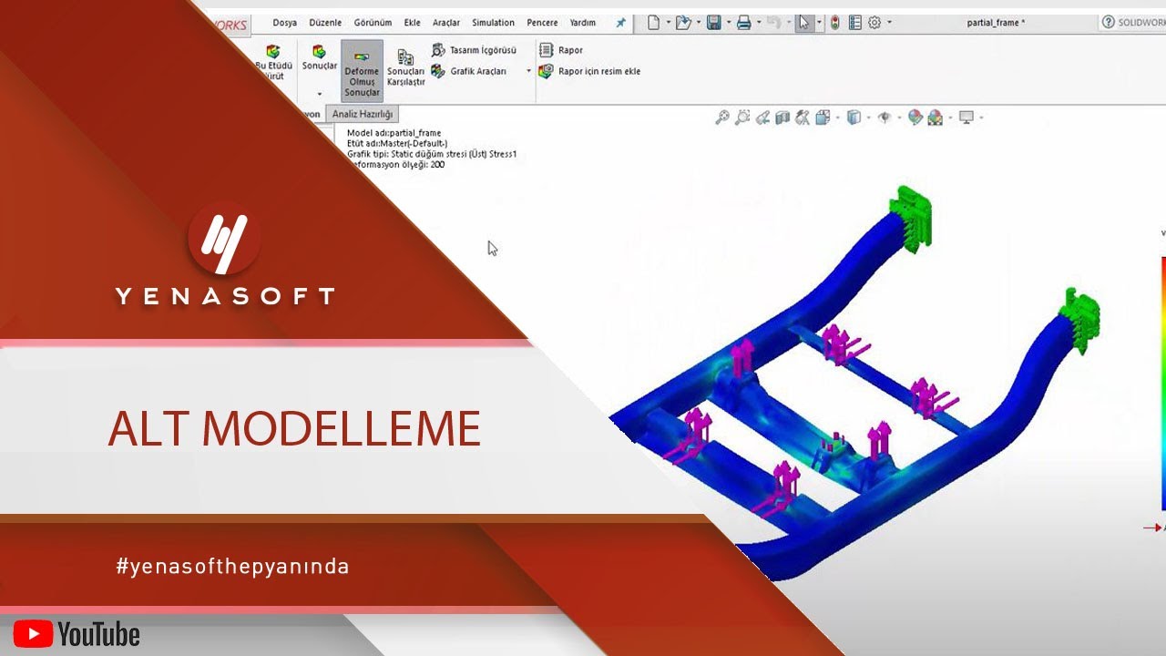 Solidworks- Alt Modelleme - YouTube