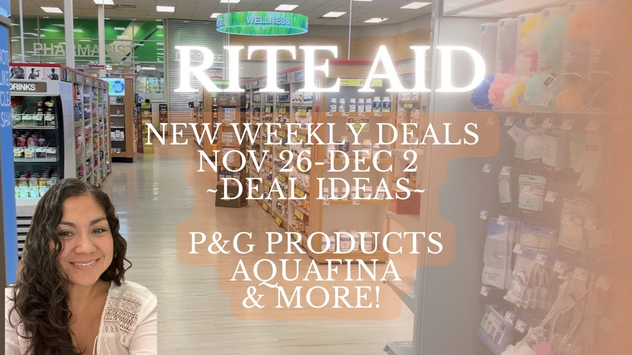 In-Store Walkthrough Rite Aid Deals Nov 26-Dec 2 - YouTube