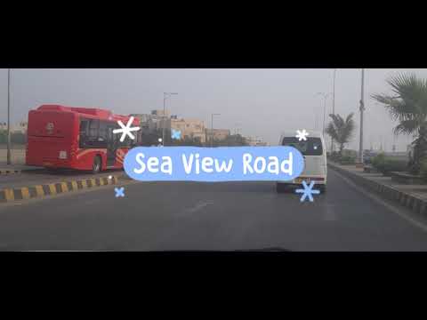 Mai Kolachi Raod - Sea View Road | Karachi Drive | Pakistan | 4K Drive ...