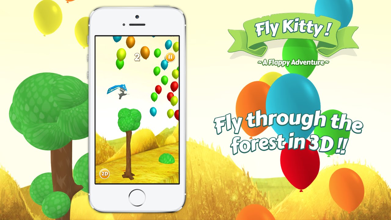 Fly Kitty! : A Flappy Adventure (Trailer) - YouTube