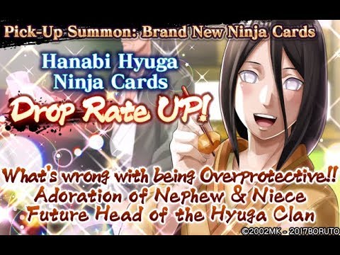 [NxB NV] 8000 Shinobites Summons (Reroll) | Hanabi Hyuga | Naruto x Boruto Ninja Voltage