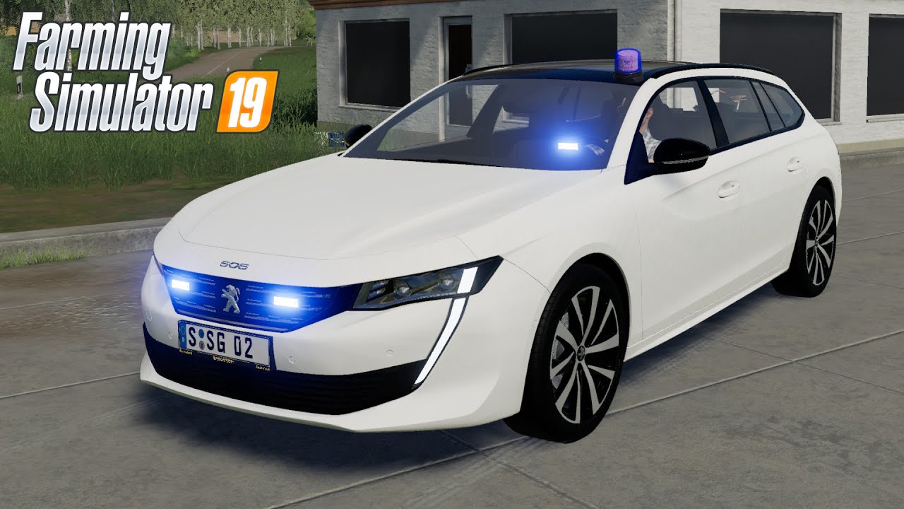 FS19 - 2019 Peugeot 508 SW Unmarked POLICE - Car mod for Farming ...
