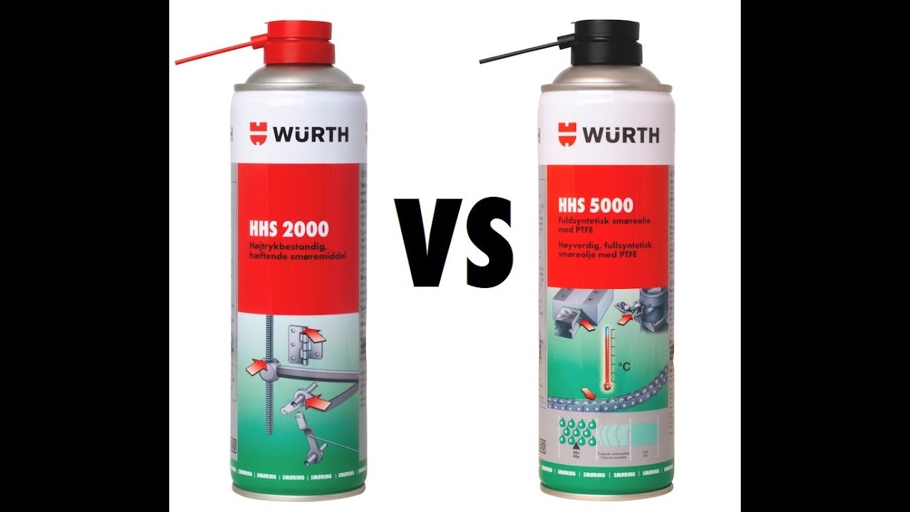 Würth HHS 2000 vs HHS 5000 - YouTube