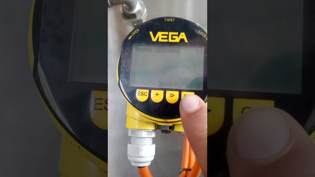 Configuración de transmisor de nivel ultrasónico Vega - YouTube