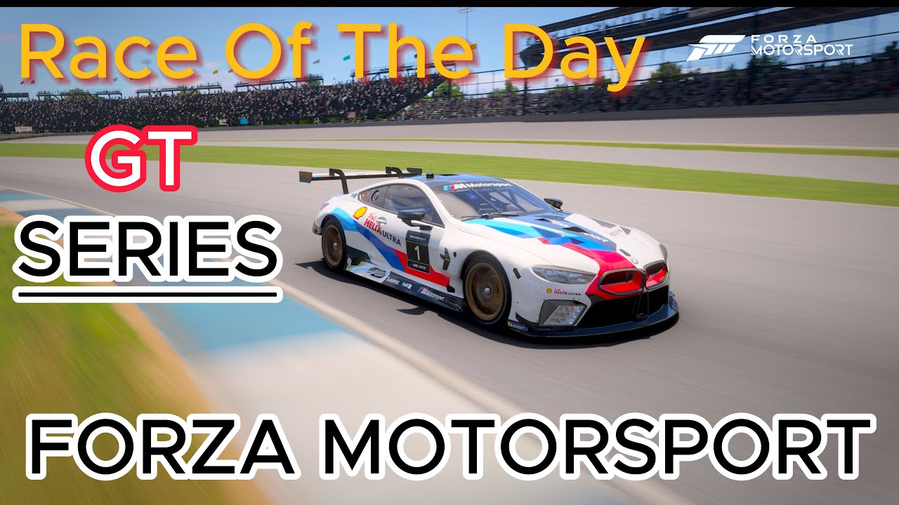 FORZA MOTORSPORT - 11 Laps around Indianapolis Motor Speedway - YouTube