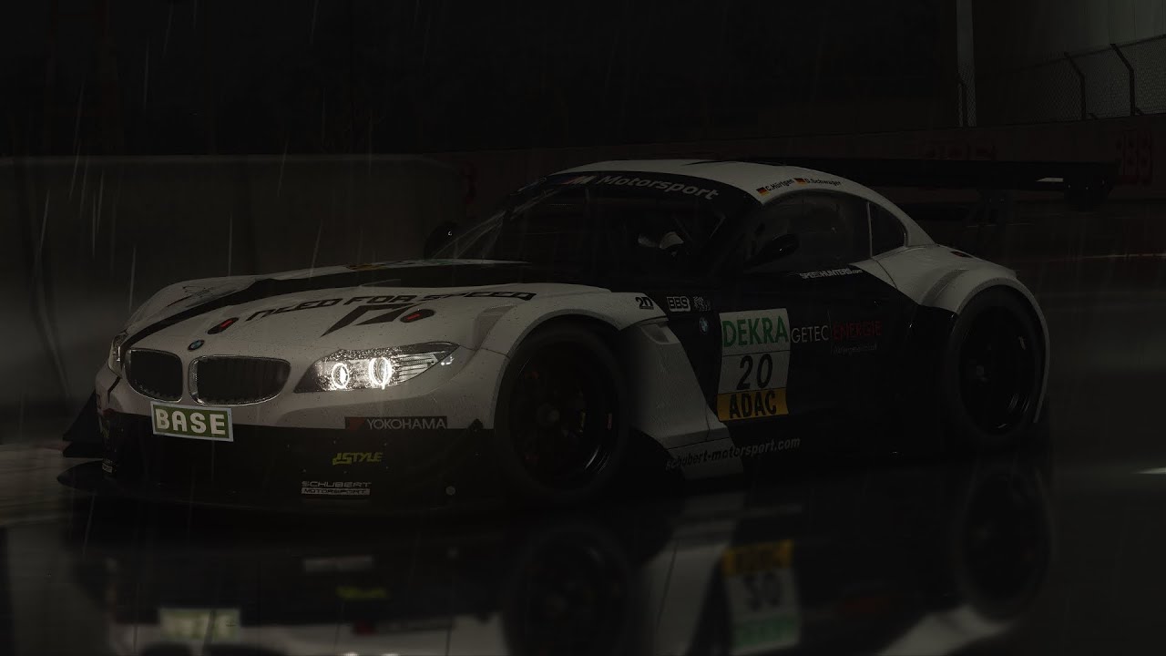 Assetto Corsa - NFS Underground 2 Airport Circuit - BMW Z4 GT3 - YouTube