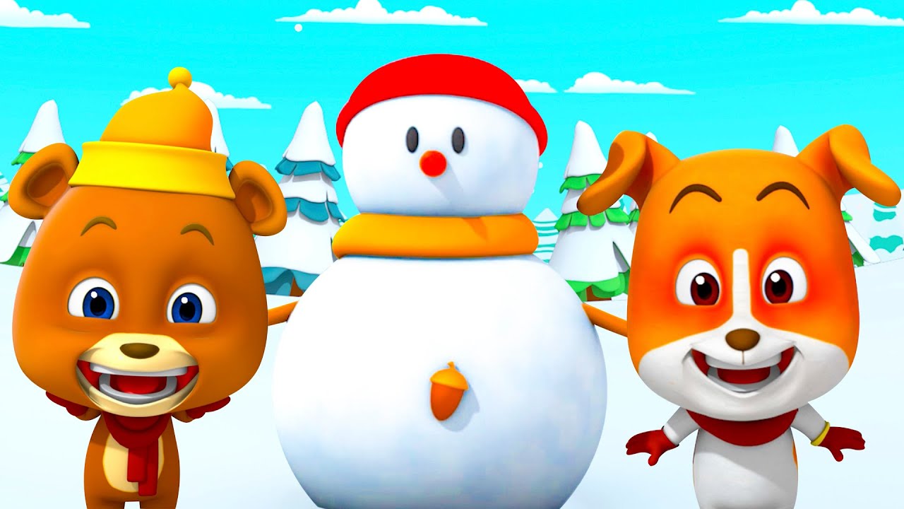 Do You Wanna Build A Snowman Cartoon Video for Children - YouTube